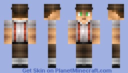 Old Fashioned Paperboy Minecraft Skin
