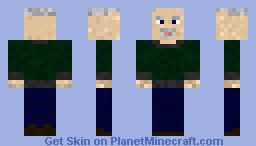 Old Man (With Sweater) Minecraft Skin