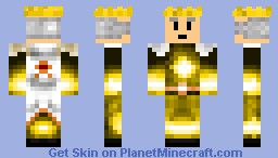 King Salomon of the Light Kingdom Minecraft Skin