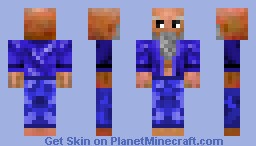 Old Wizard Minecraft Skin