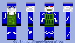 Old snake from Metal gear solid 4 Minecraft Skin