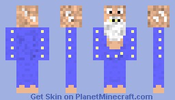 Old wizard Minecraft Skin