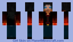 Omen the Fallen hero (villain contest) Minecraft Skin