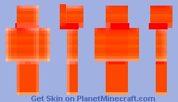 Orange Blend (Color Blend Series) Minecraft Skin