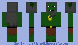 Orc Villager Minecraft Skin