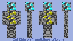 Ore-Man Minecraft Skin