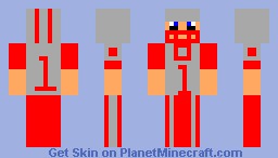 Drake (Drizzy) Red Jacket Skin Minecraft Skin