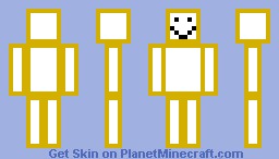 Tang Orange outline Minecraft Skin