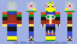 Overdrive Ostritch (Megaman X2) Minecraft Skin