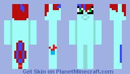 Blazing Frostburn - Requested by nitesh45 Minecraft Skin