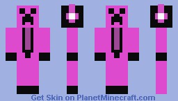 LOL co. skins: Pink creeper Minecraft Skin