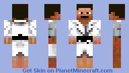 Black Belt Martial Arts Student ;D Minecraft Skin