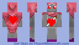 Cute Robot Girl Minecraft Skin