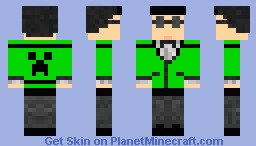 MC Psy Minecraft Skin