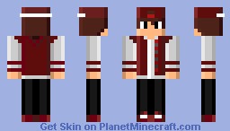 High school boy Minecraft Skin