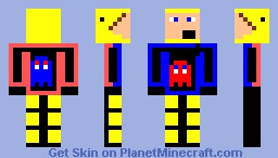 Pac-Man ( Man ) Minecraft Skin