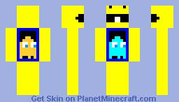 Pac-Man Minecraft Skin