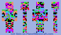 Paint Splat Minecraft Skin