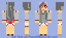 Werewolf Girl Minecraft Skin