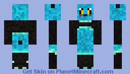 Blue Panda Minecraft Skin