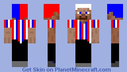 Patriotic Person Minecraft Skin