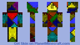 Patchwork Golem Minecraft Skin