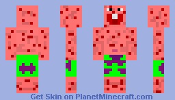 Patrick Star Minecraft Skin