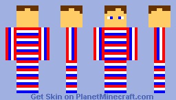 USA Patriotic Boy Minecraft Skin