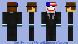 PayDay Minecraft Skin