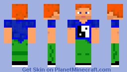 Peaceful Ginger Minecraft Skin