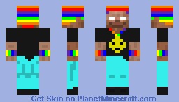 Peaceful Herobrine Minecraft Skin