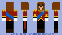 Bear General Minecraft Skin