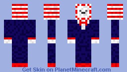Pepperment Buttler Minecraft Skin