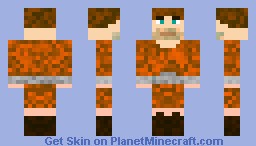 Orange Robe Minecraft Skin