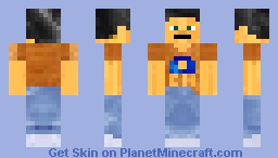 Percy Jackson from The Lighning Thief Minecraft Skin