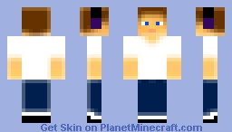 Random Gamer Person Minecraft Skin