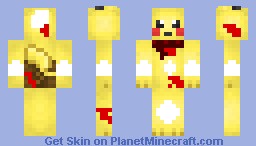 PETA pikachu Minecraft Skin