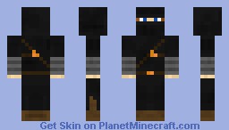 Black Assassine Minecraft Skin