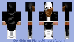 Phantom of the opera (with beard) Minecraft Skin