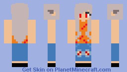 Werewolf Girl Minecraft Skin