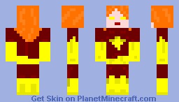 Dark Phoenix (X-men Tas) Minecraft Skin
