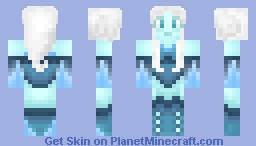 Crystal Girl Minecraft Skin
