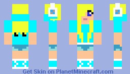 Pi Girl V1 Minecraft Skin