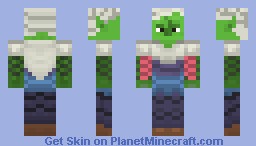 Piccolo with cape and turban Minecraft Skin
