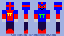 Pi Guy Minecraft Skin