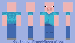 Steve The Pig Minecraft Skin