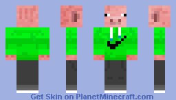 Cool Pig Minecraft Skin
