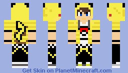 Pika Cosplay Minecraft Skin