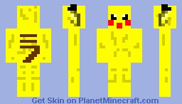 Pikachu Minecraft Skin
