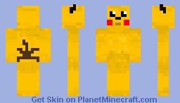 Pikachu Minecraft Skin